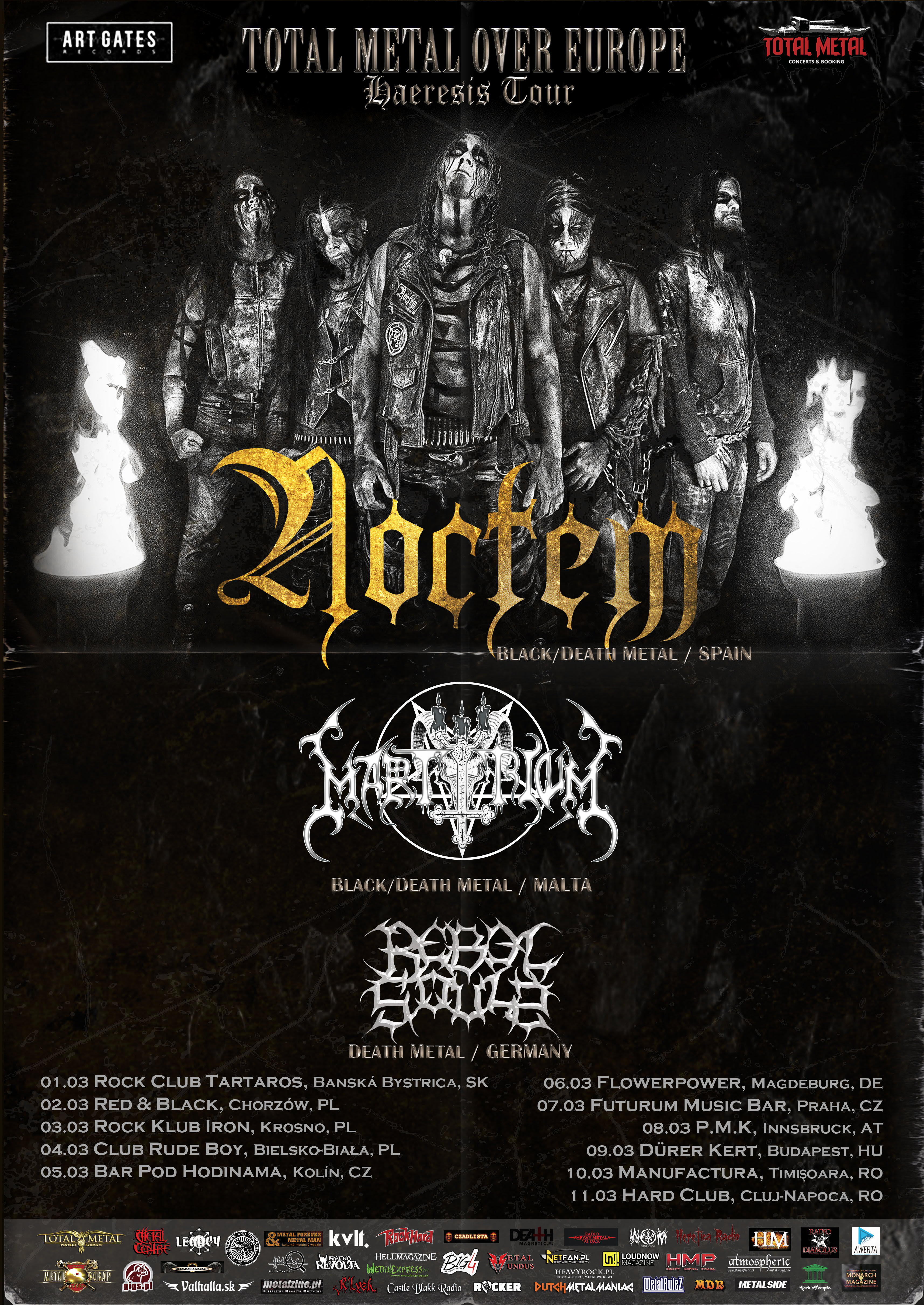 Total Metal Over Europe Haeresis Tour – World Of Metal