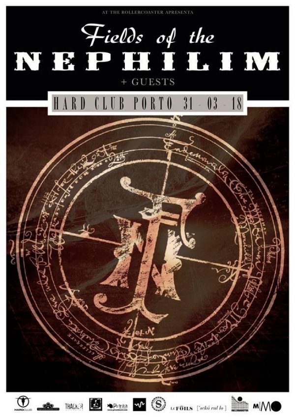 31/03/18 – Fields Of The Nephilim – Hard Club, Porto – World Of Metal
