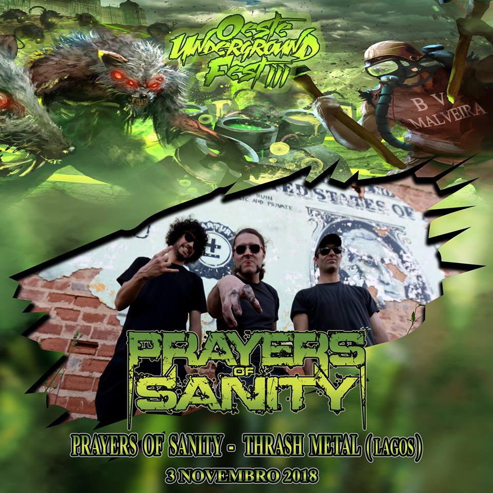Prayers Of Sanity adicionados ao Oeste Underground Fest – World Of Metal