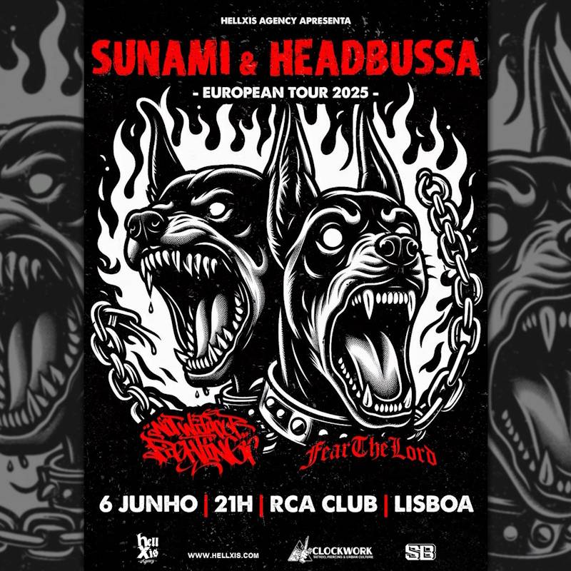 Sunami & Headbussa: Not Without Fighting & Fear The Lord Confirmados ...